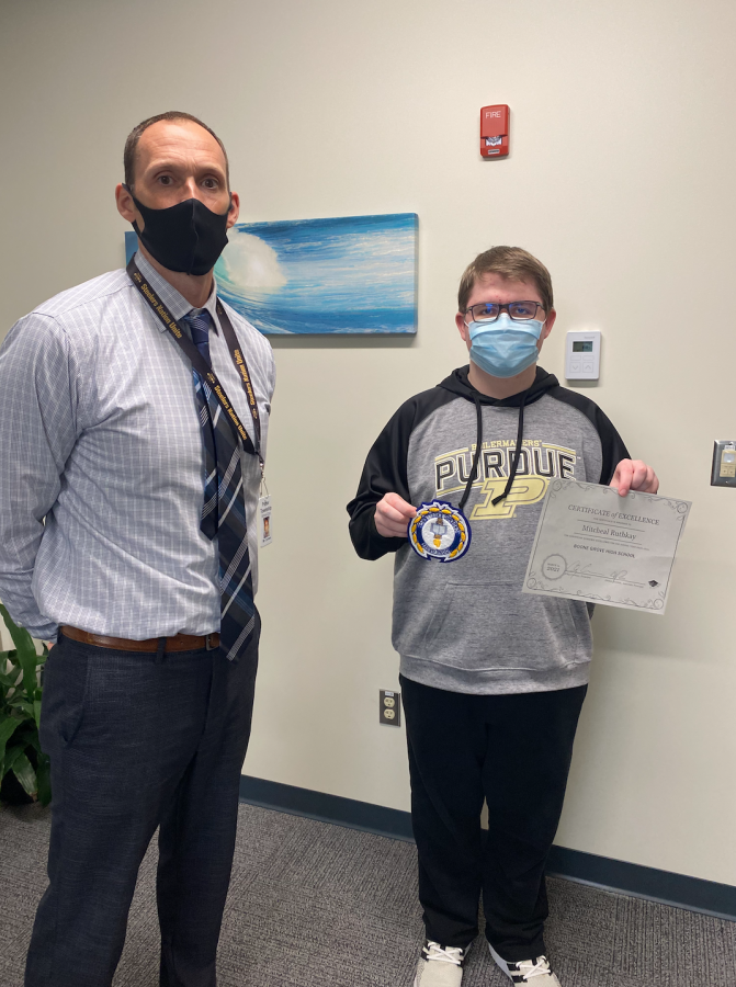 Sophomore Academic Letter – Boone Grove High School