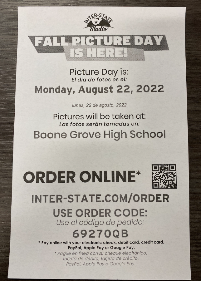 BGHS Picture Day – Boone Grove High School